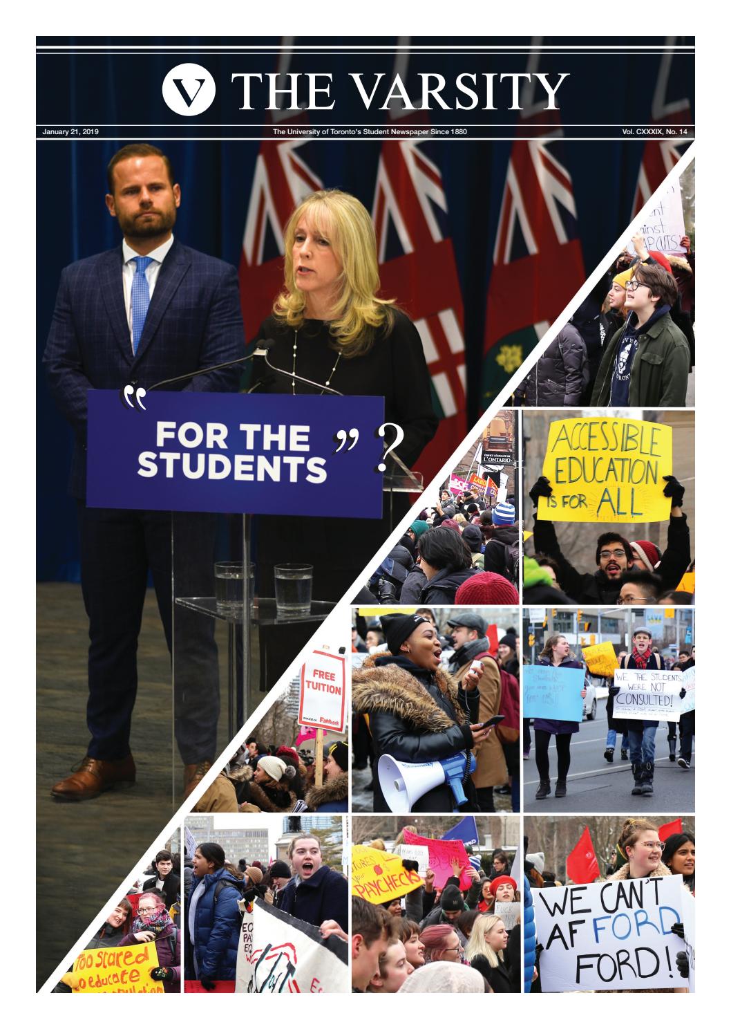 January 21, 2019 by The Varsity - Issuu