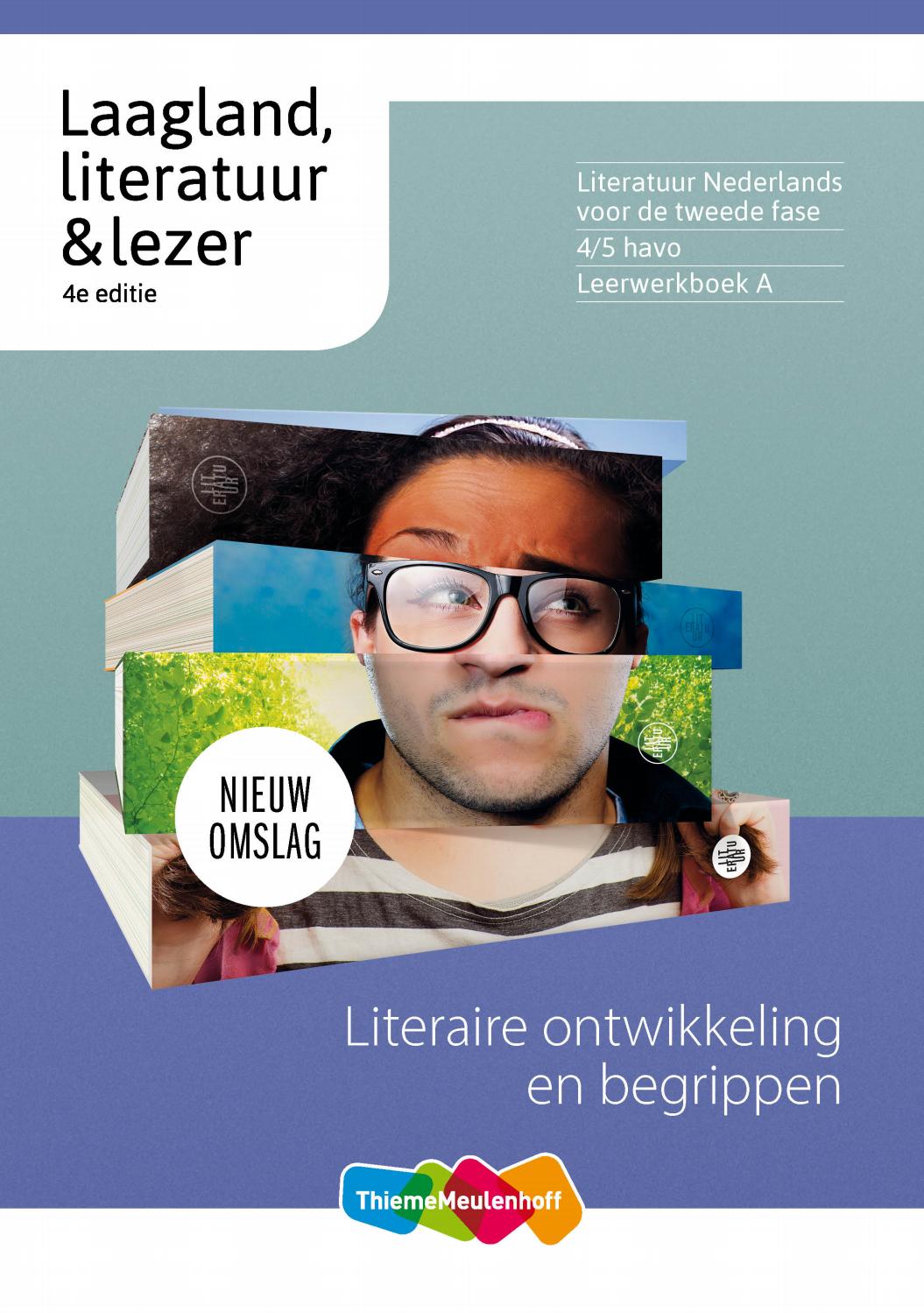 Laagland, literatuur & lezer inkijkexemplaar havo boek a by ...
