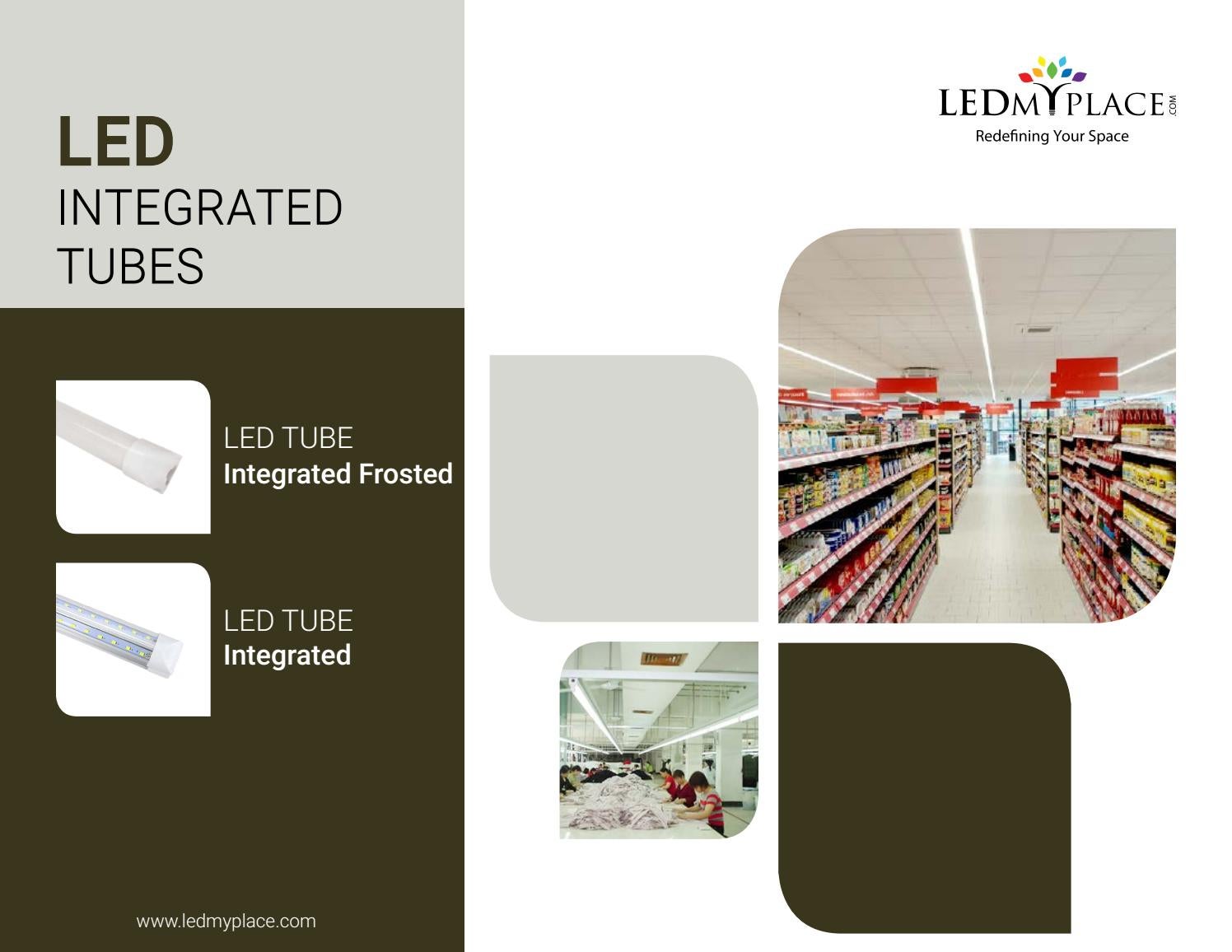 LED Integrated Tube Light has Revolutionised the Lighting Solutions ...