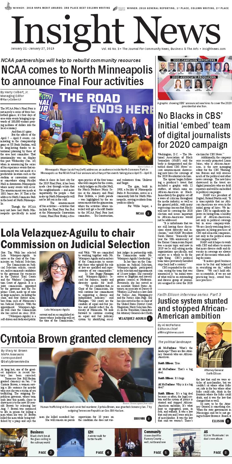 Insight News ::: 1.21.19 by Insight News, Inc - Issuu