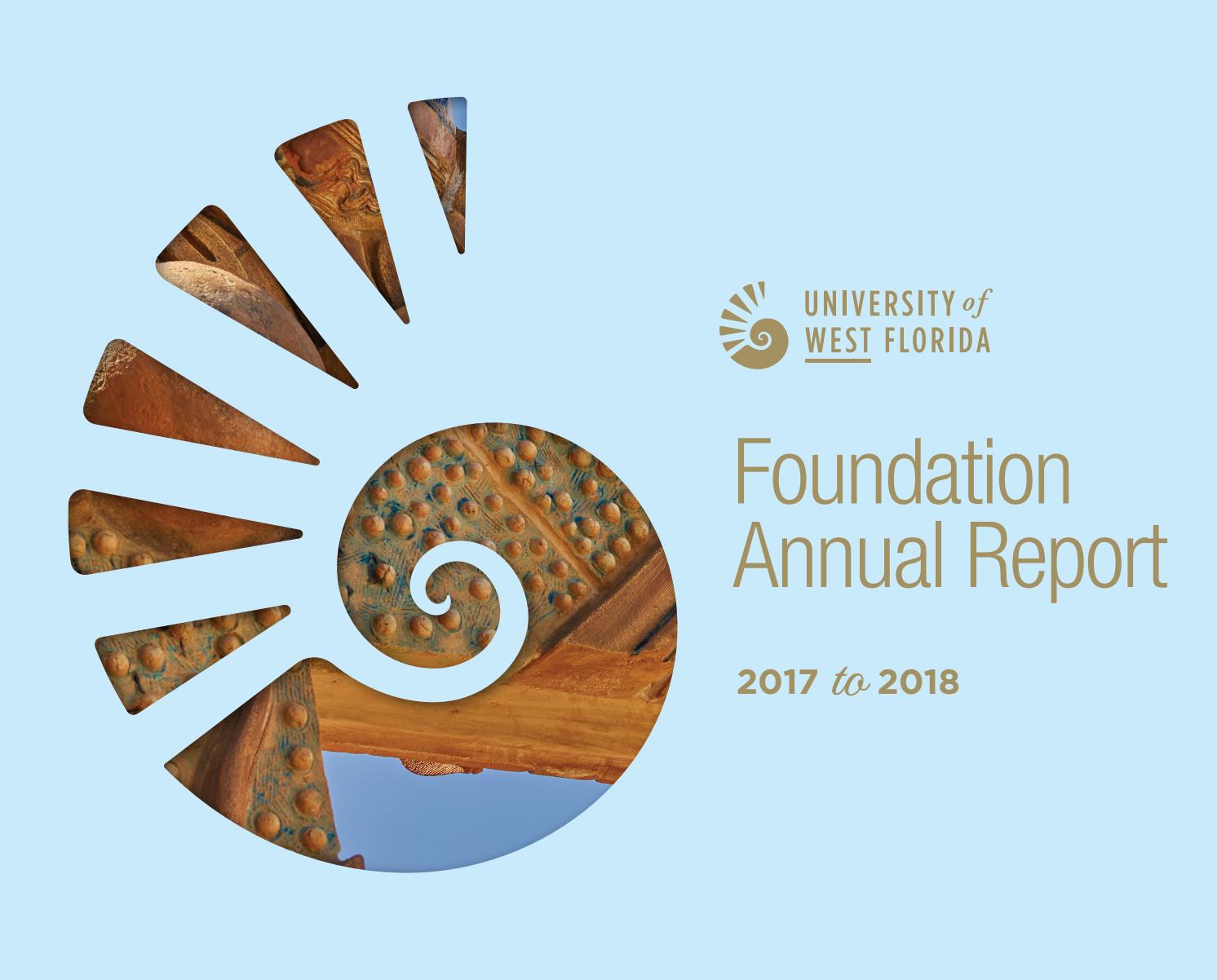 2017-2018 Foundation Annual Report by University of West Florida - Issuu