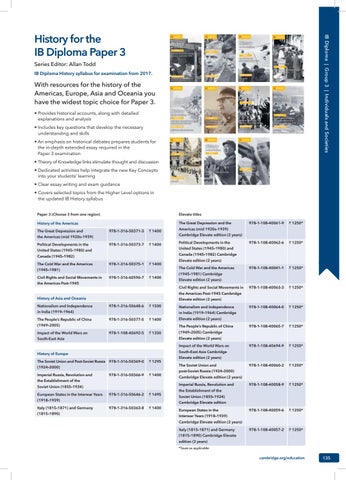 International Catalogue 2019 India by Cambridge International Education ...