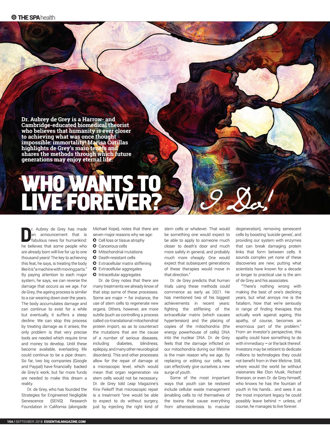 Essential Magazine September 2018 by Essential Magazine - Issuu