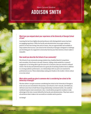 2019 Admissions Viewbook by University of Georgia School of Law - Issuu