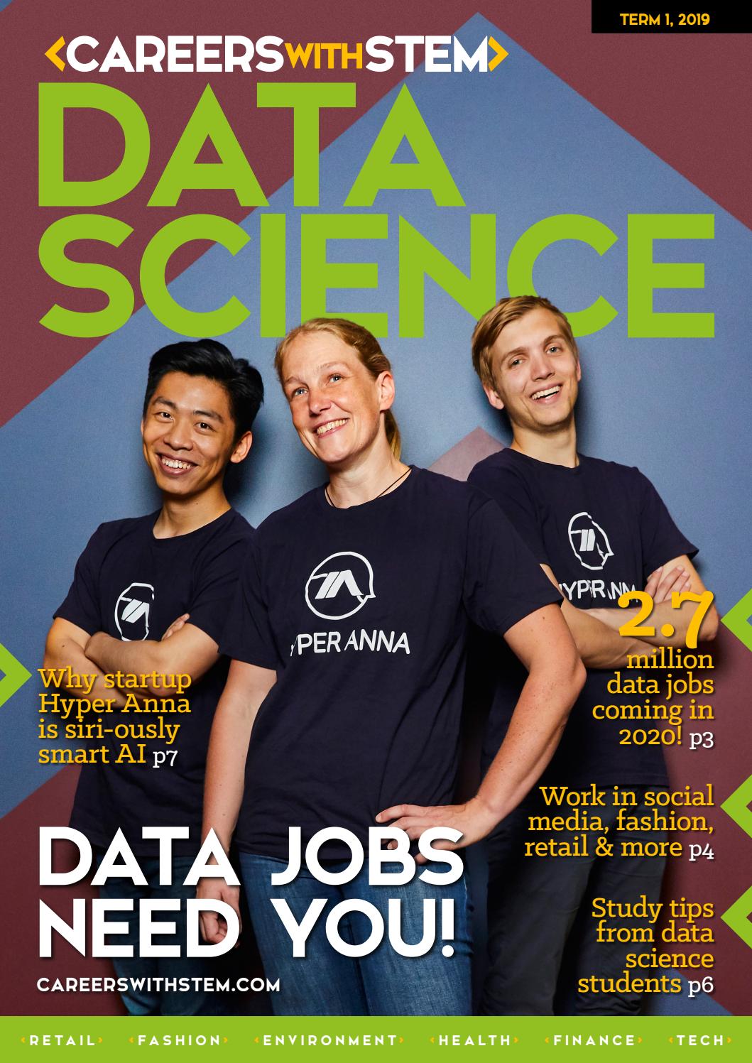 Careers with STEM: Data Science 2019 by Refraction Media - Issuu