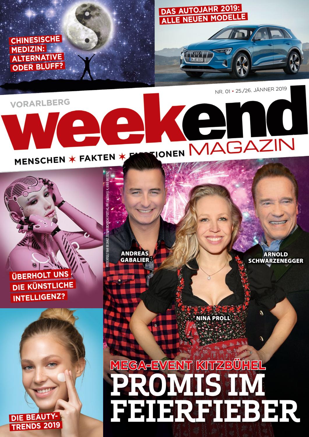 Weekend Magazin Vorarlberg 2019 KW 04 by Weekend Magazin Vorarlberg - Issuu