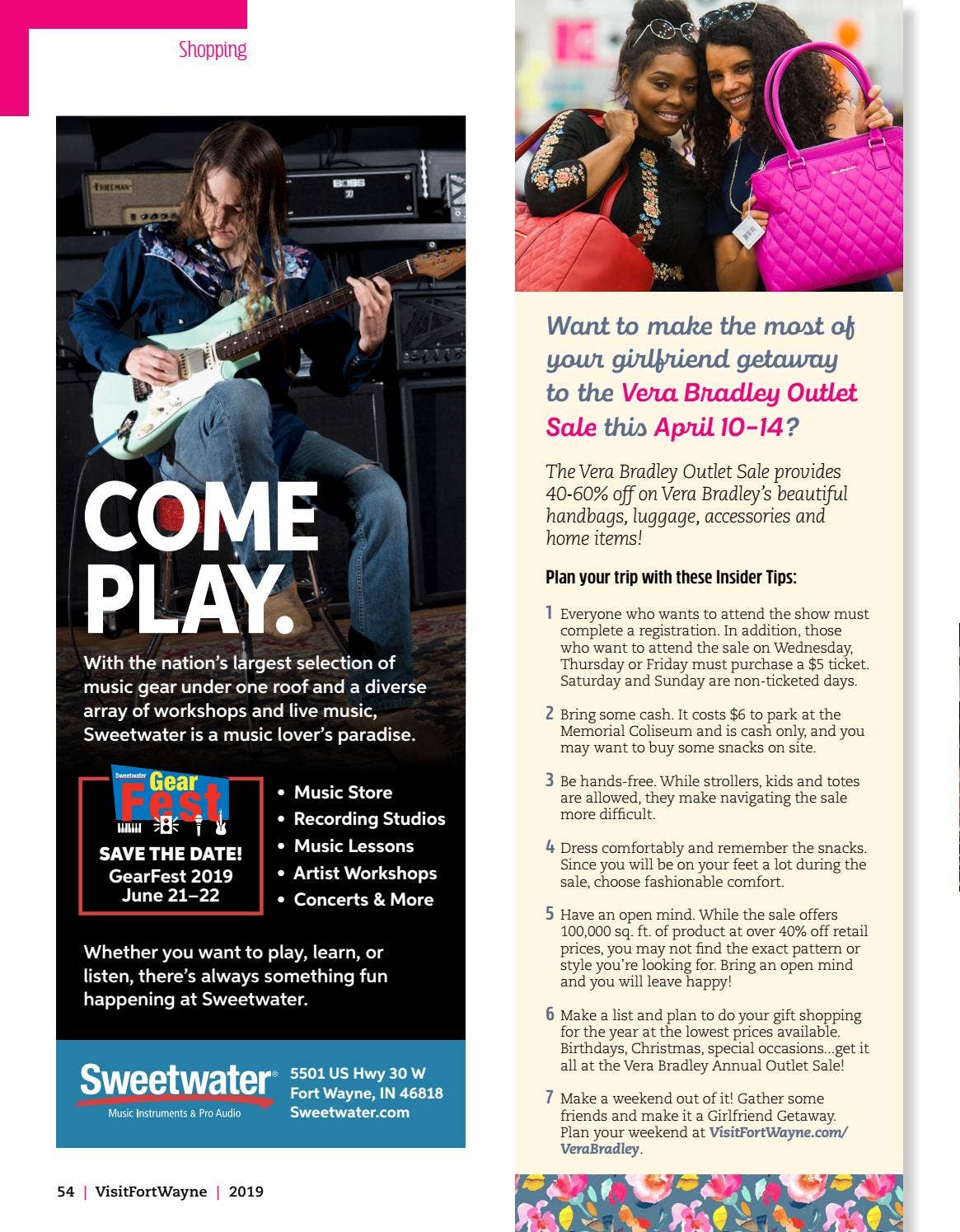 Visit Fort Wayne Visitors Guide 2019 by Visit Fort Wayne - Issuu