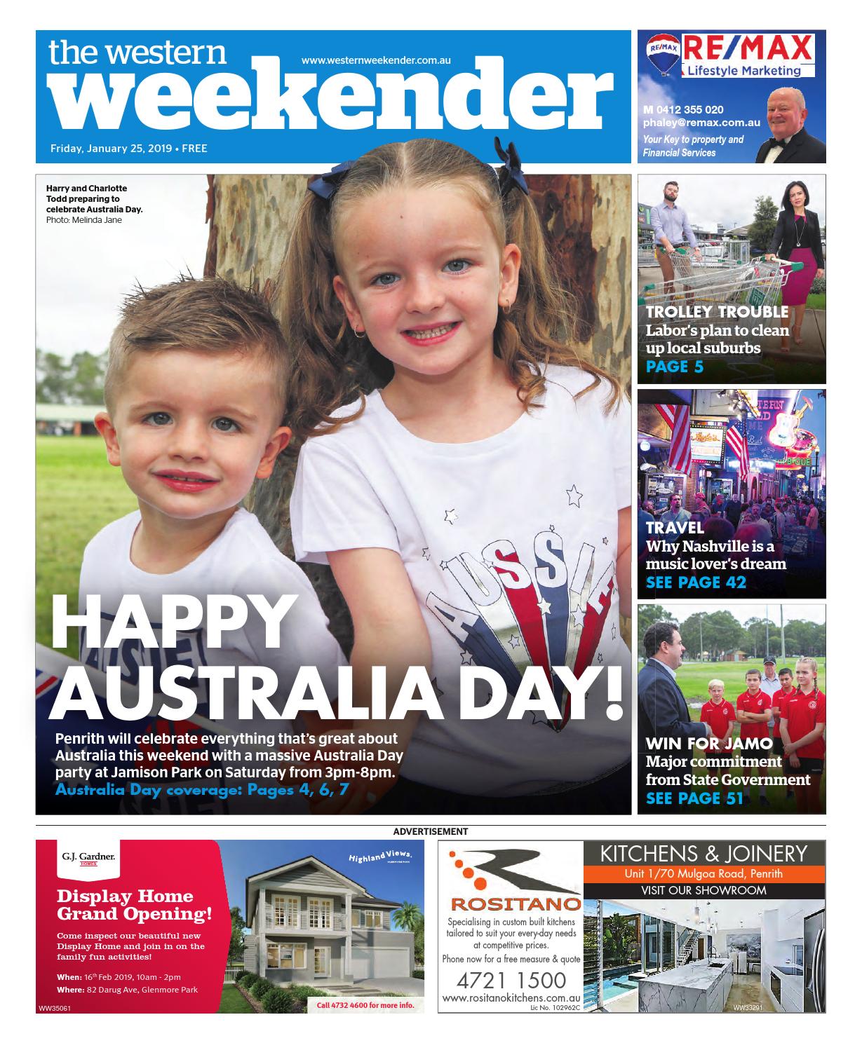Western Weekender January 25 2019 by Western Sydney Publishing Group ...