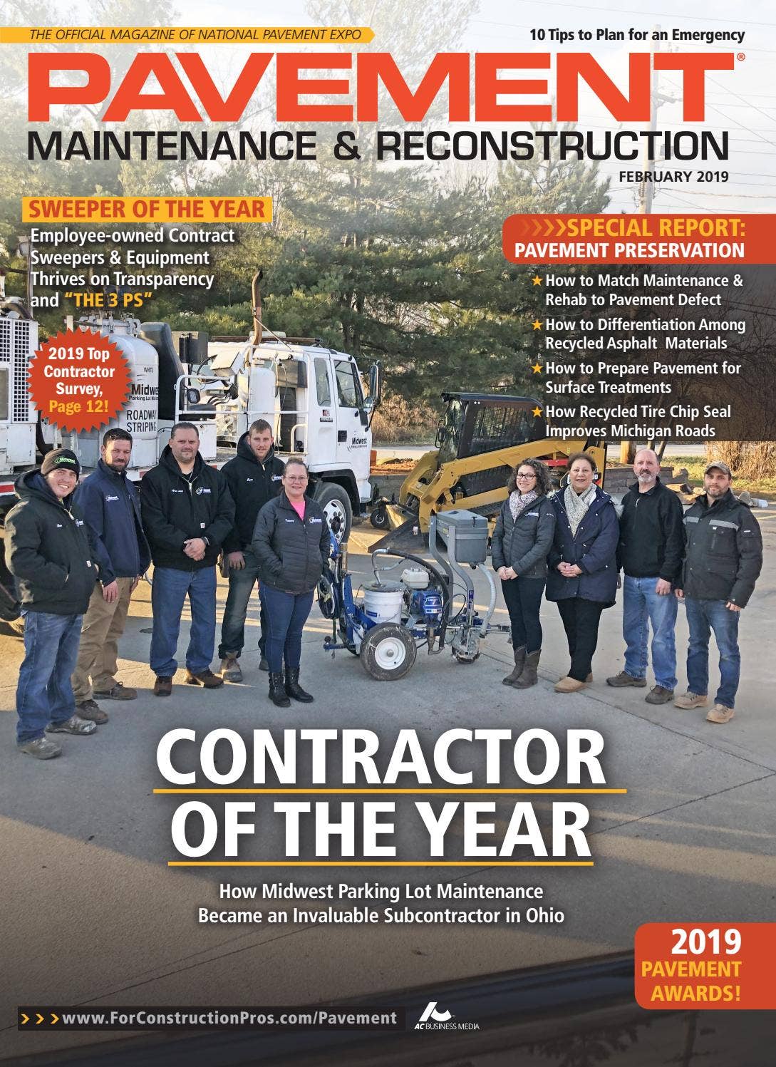 Pavement Maintenance & Reconstruction February 2019 by ...
