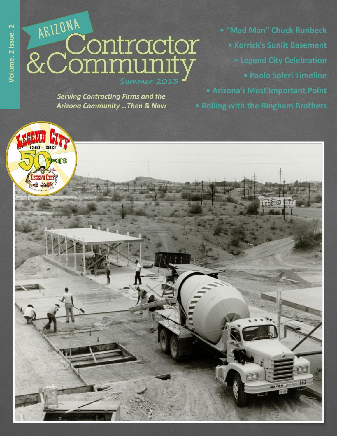 Summer 2013 by Arizona Contractor and Community - Issuu