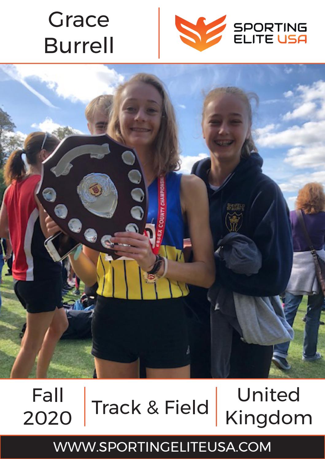 Grace Burrell Sporting CV by Sporting Elite USA - Issuu