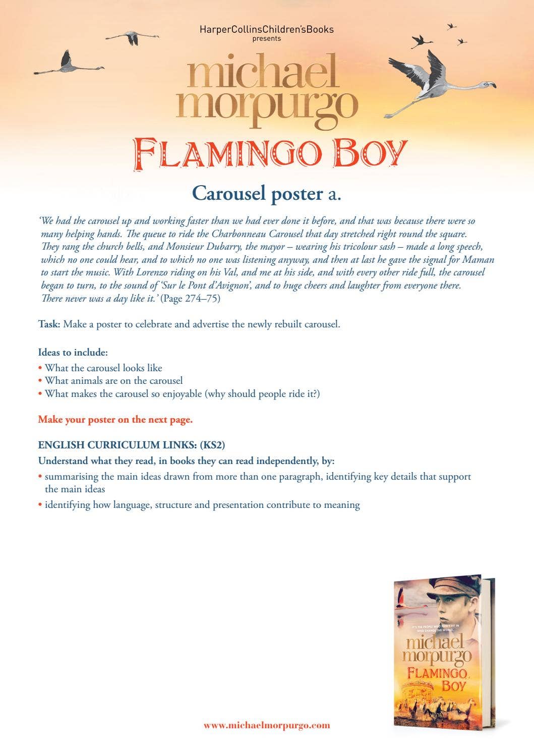 Flamingo Boy Teaching Resources by harpercollinschildrens - Issuu