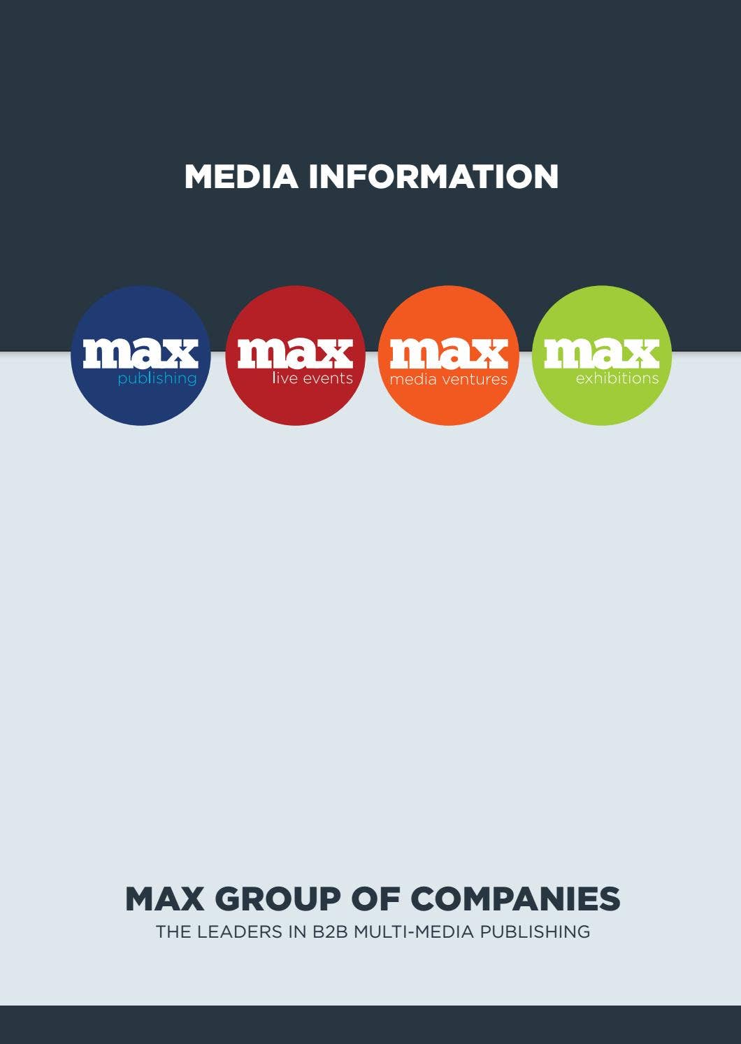 Max Group of Companies - Media Information by Max Publishing: Print ...
