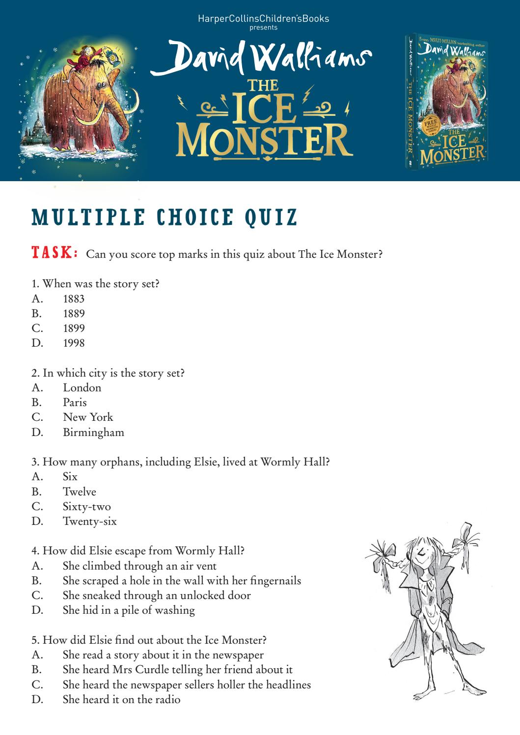 The Ice Monster Teaching Resources by harpercollinschildrens - Issuu