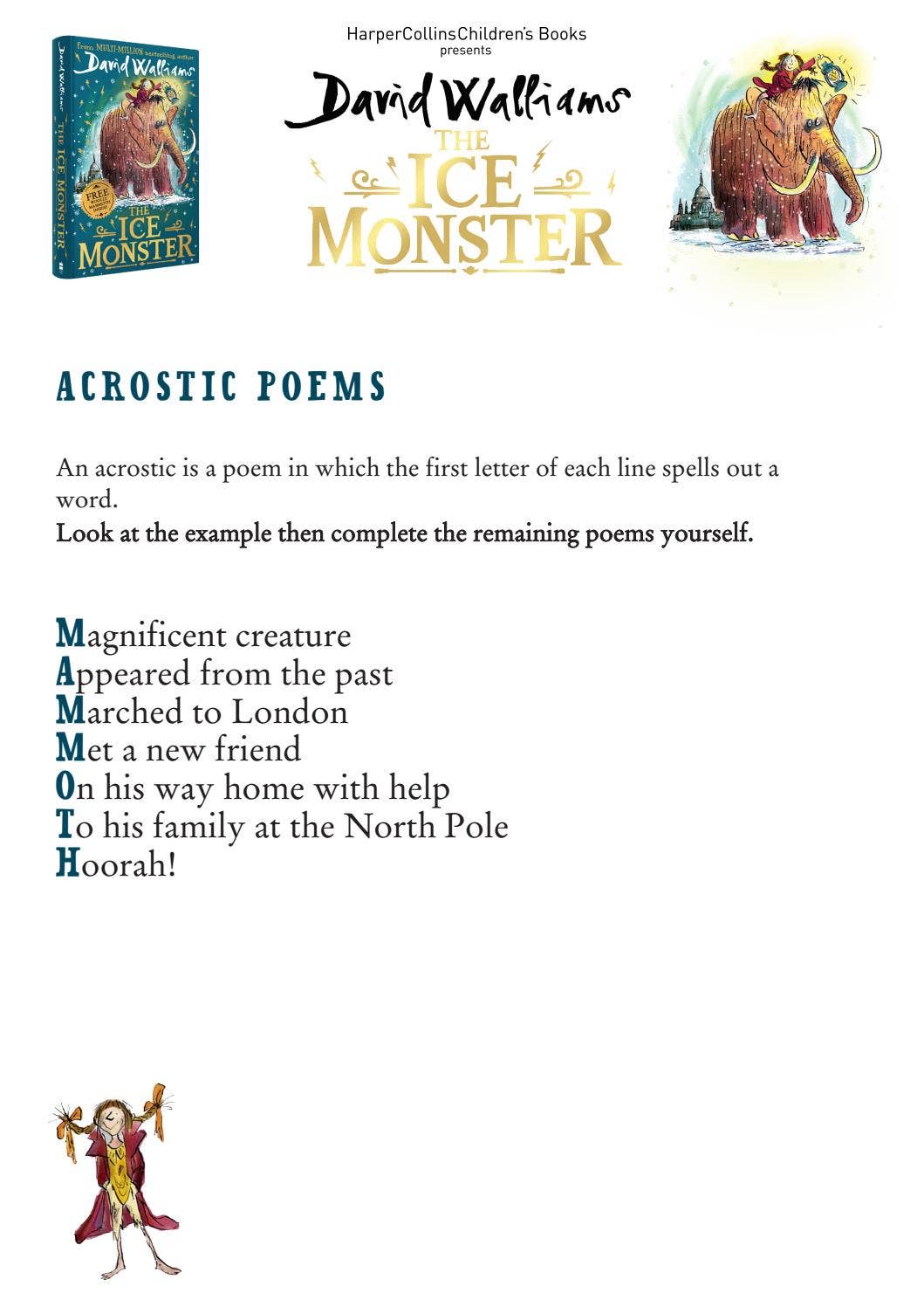 The Ice Monster Teaching Resources by harpercollinschildrens - Issuu