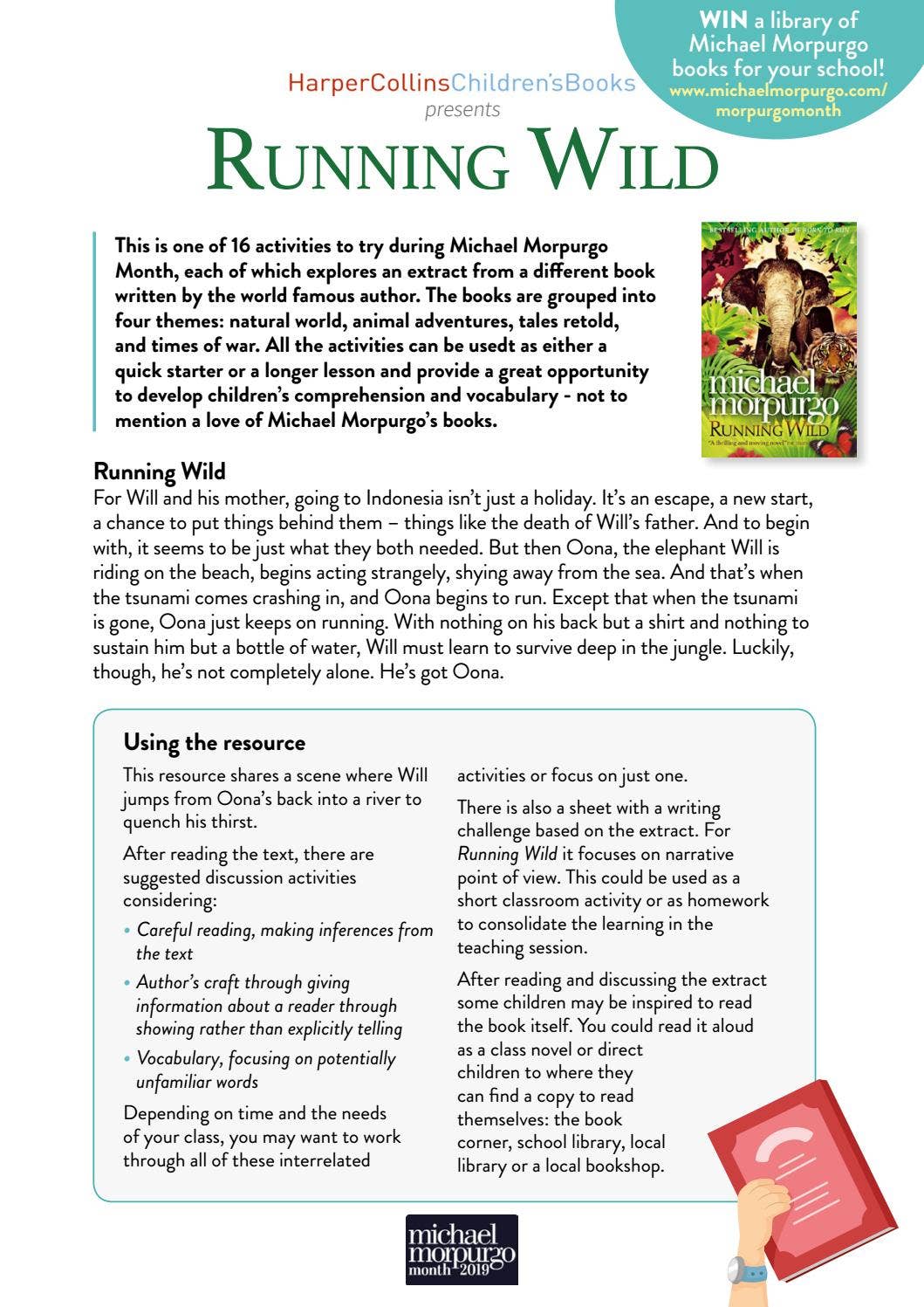 Running Wild by Michael Morpurgo - Teaching Resources (KS2) by ...