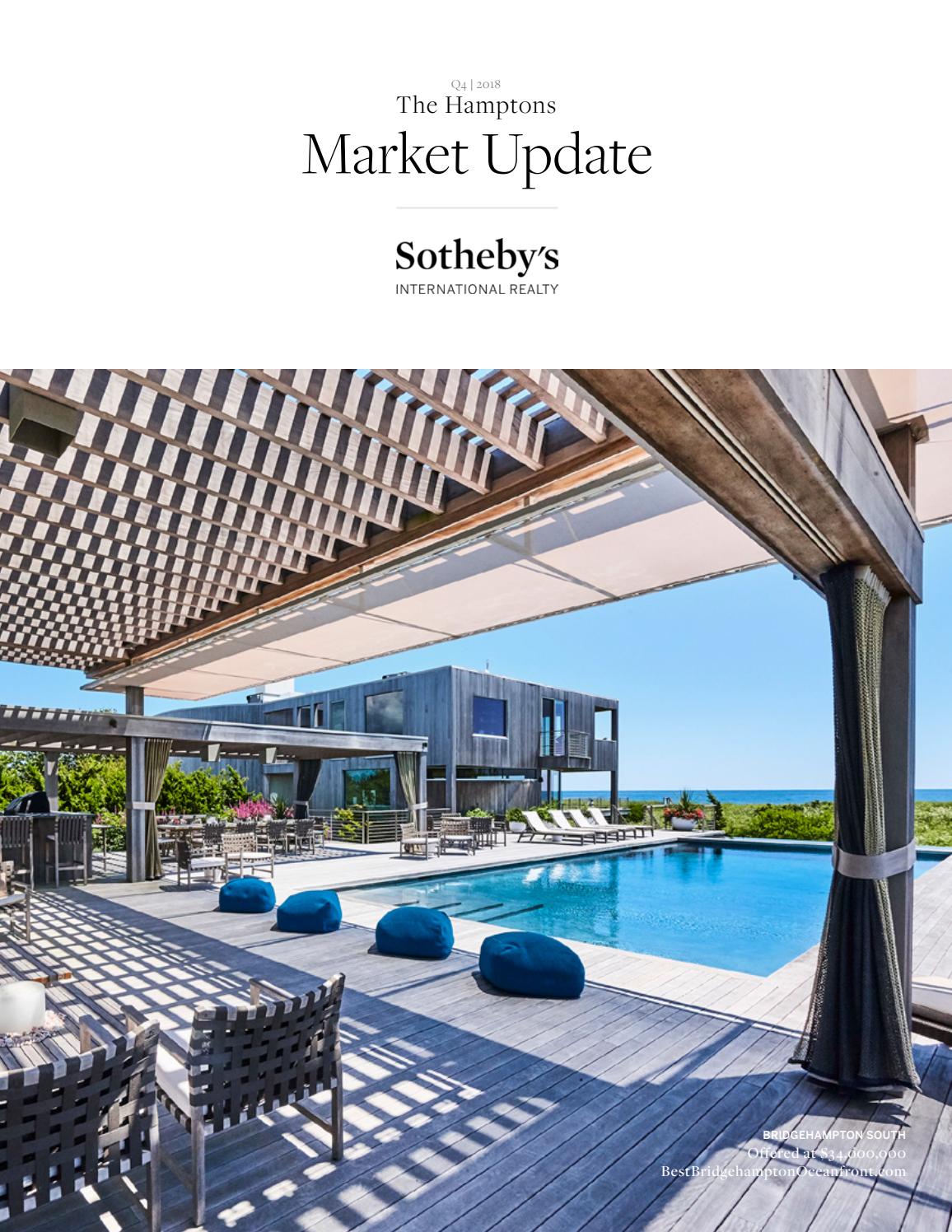 The Hamptons Market Update | Q4 2018 by Sotheby's International Realty ...