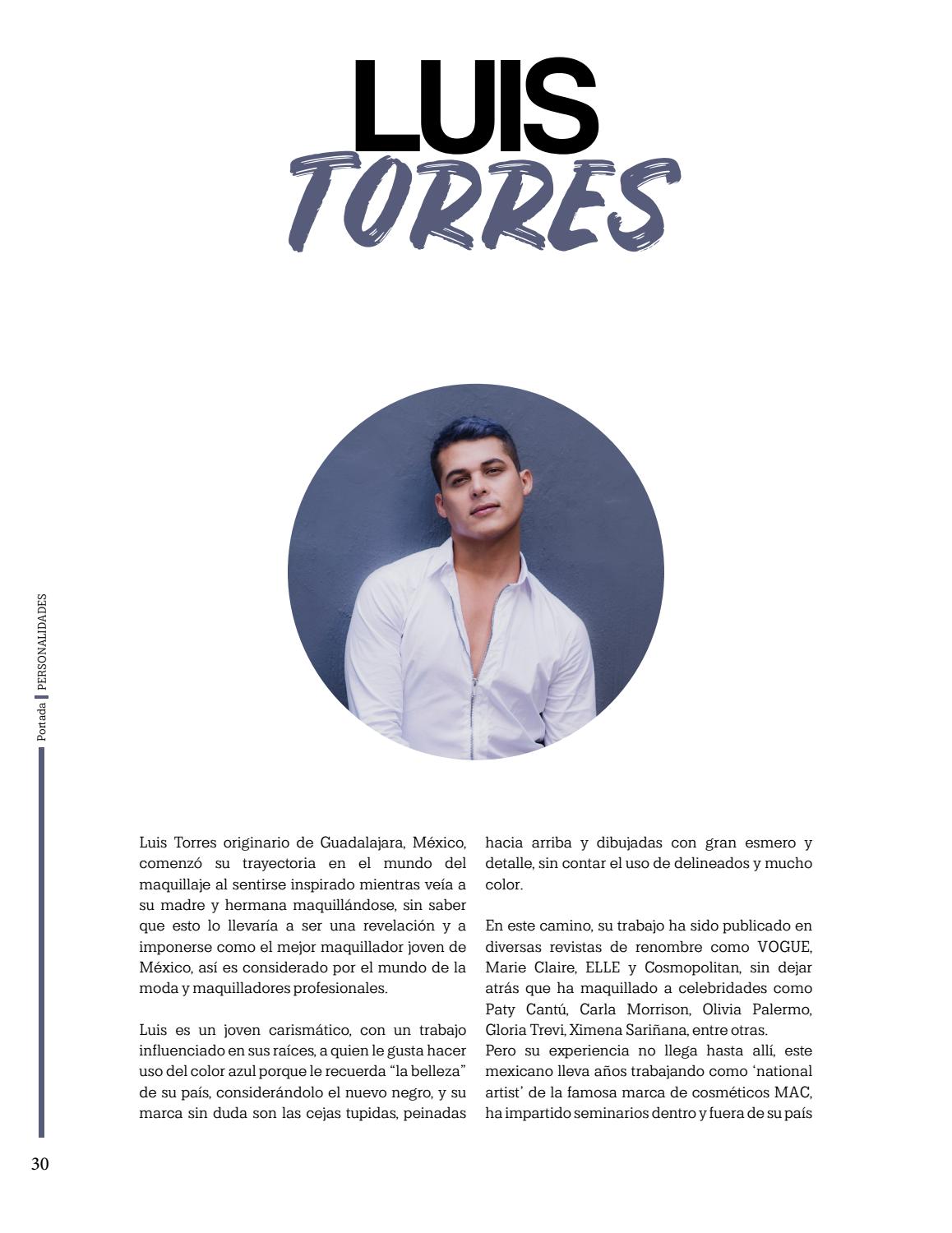 Luis Torres, Make Up Artist by Red Magazine - Issuu