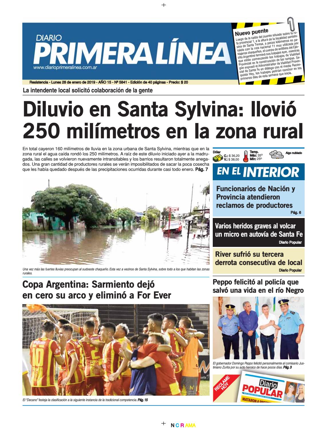 Primera Línea 5841 28-01-19 by Diario Primera Linea - Issuu