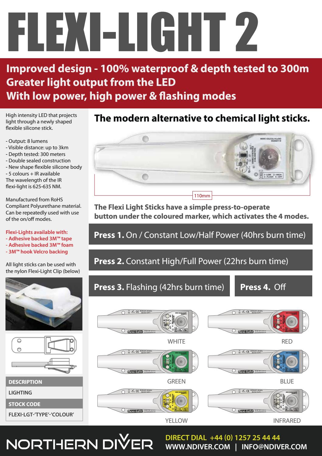 Flexi-Light V2 Datasheet by Northern Diver UK - Issuu