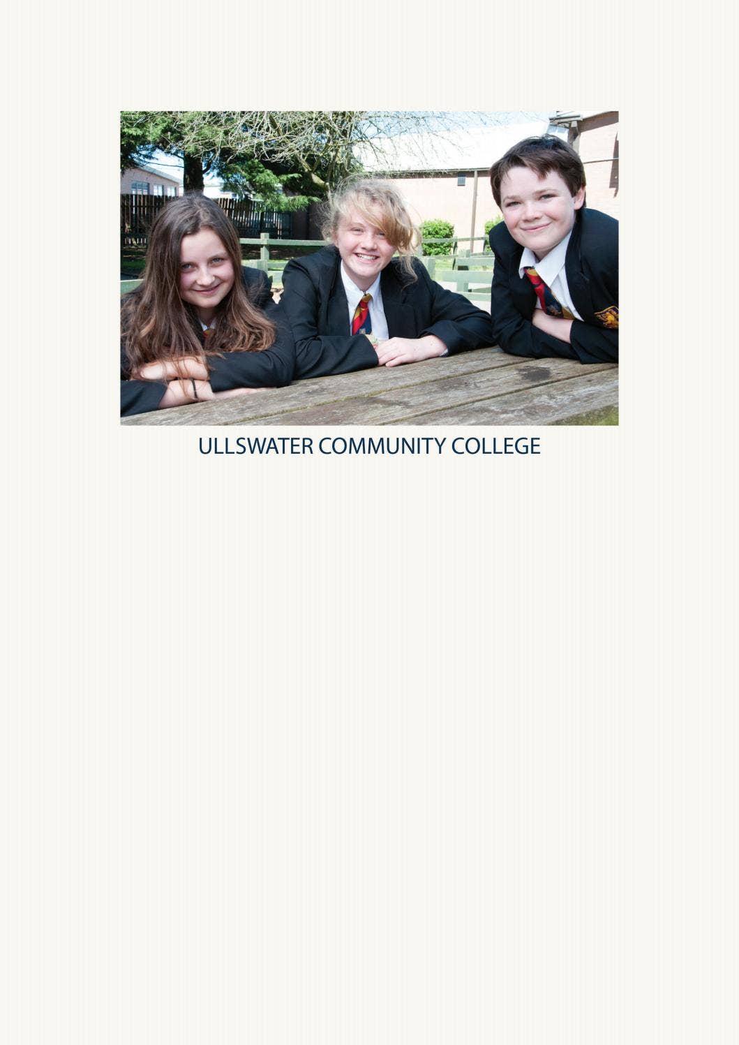 Ullswater Community College Prospectus 2019 by Ullswater Community College - Issuu