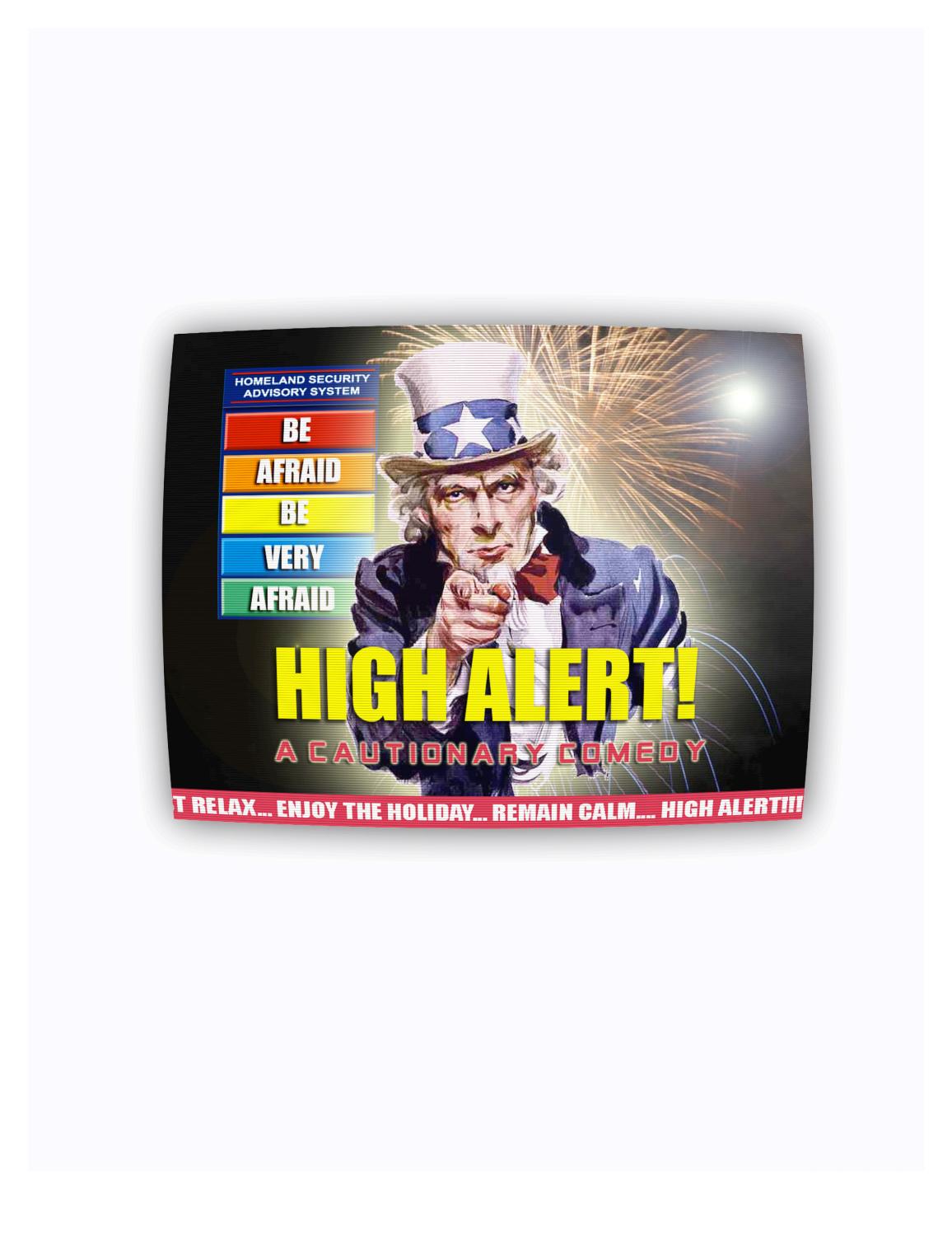 "High Alert" An Original Screenplay by Michael Barrie & Jim Mulholland ...