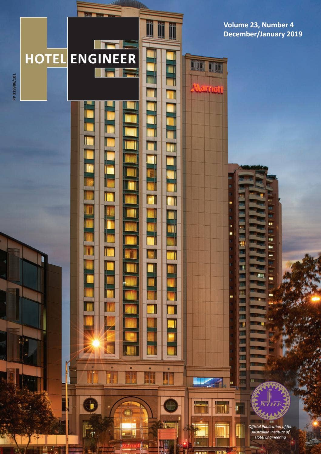 Hotel Engineer Volume 23 No. 4 by Adbourne Publishing - Issuu
