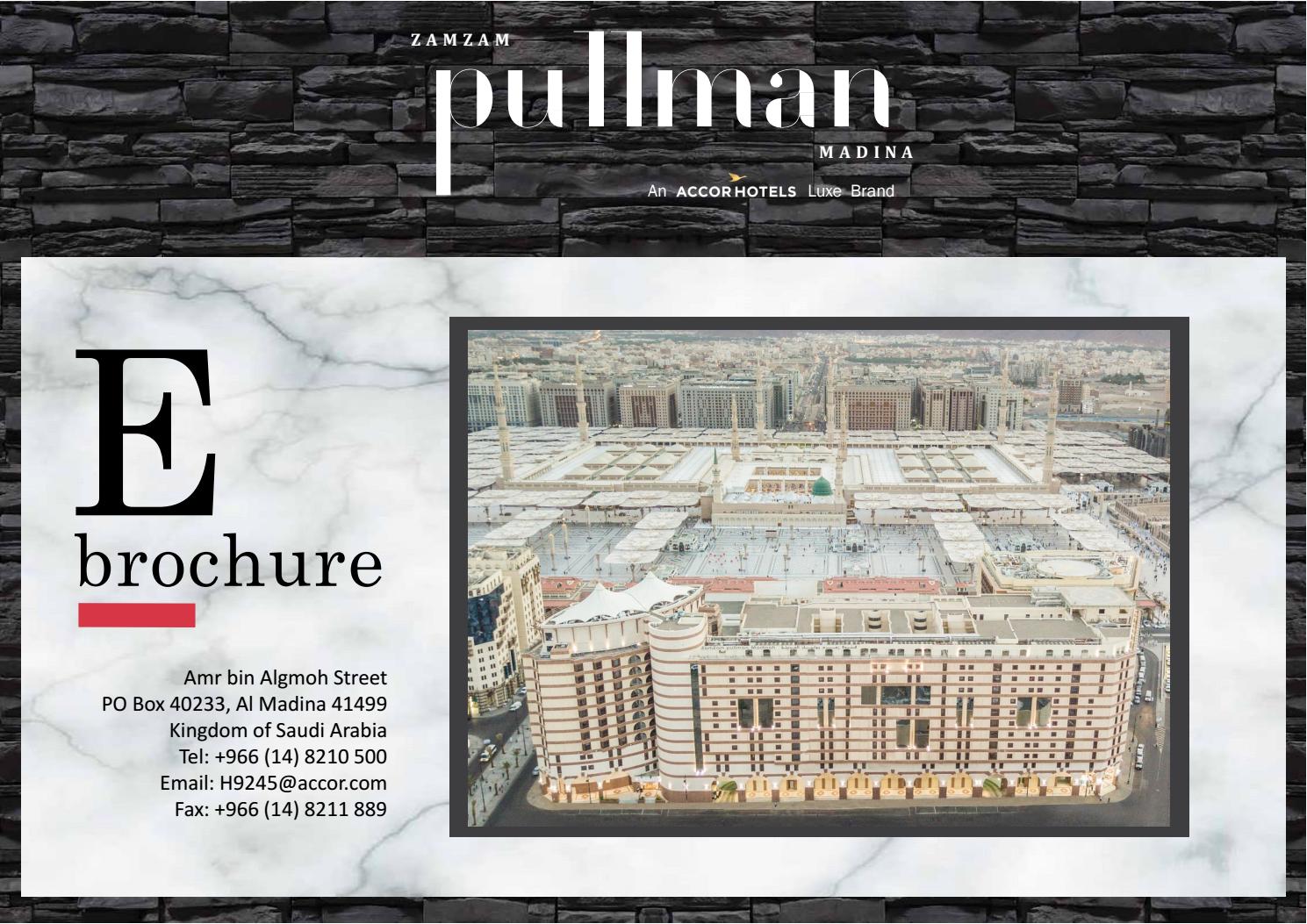 Pullman Zamzam Madina by Fastbooking - Issuu