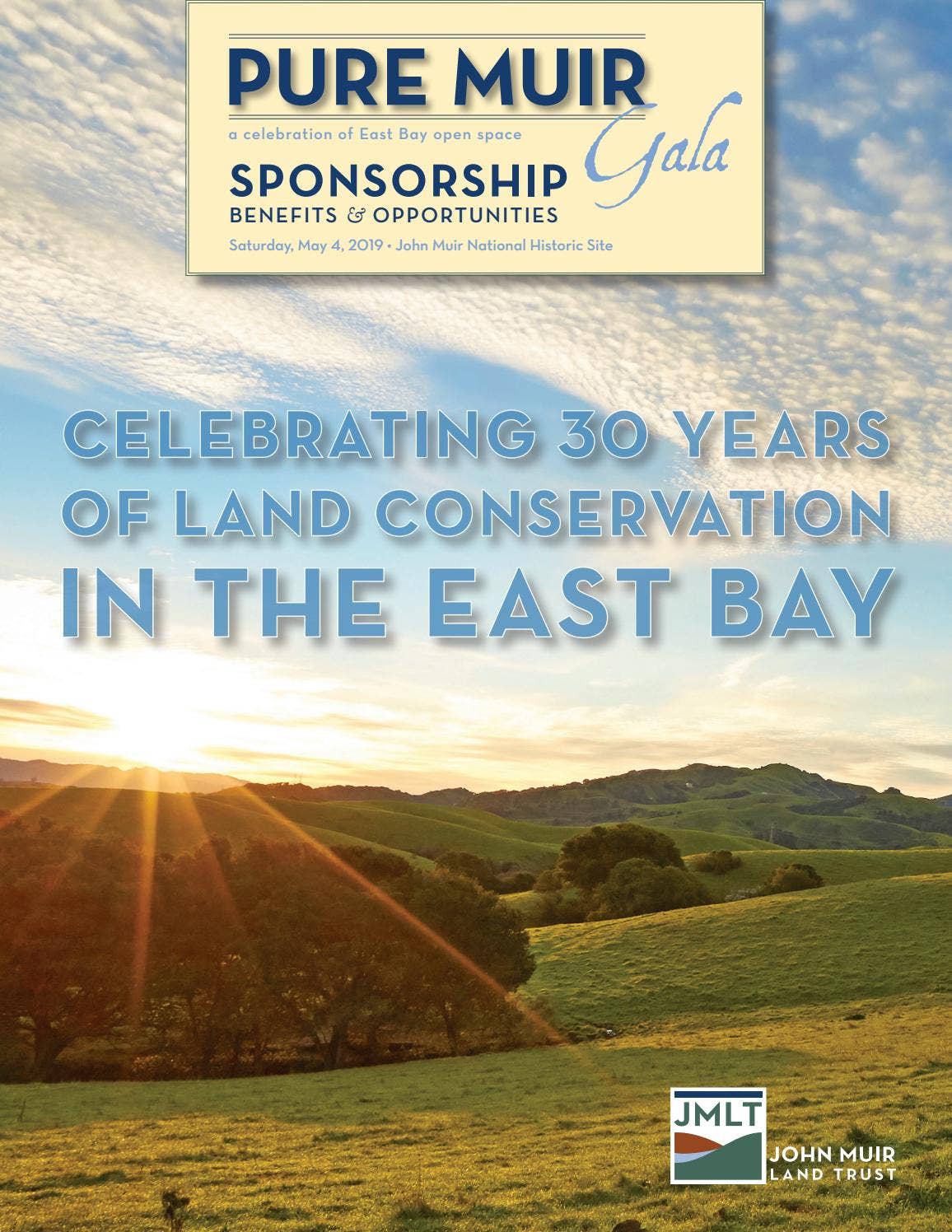 2019 Pure Muir Gala Sponsorship Benefits & Opportunities by John Muir ...
