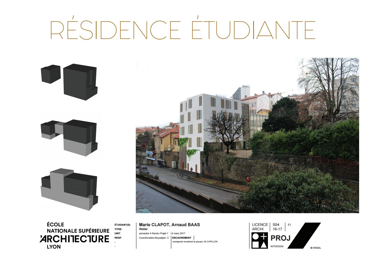 Student residence by Arnaud Baas - Issuu