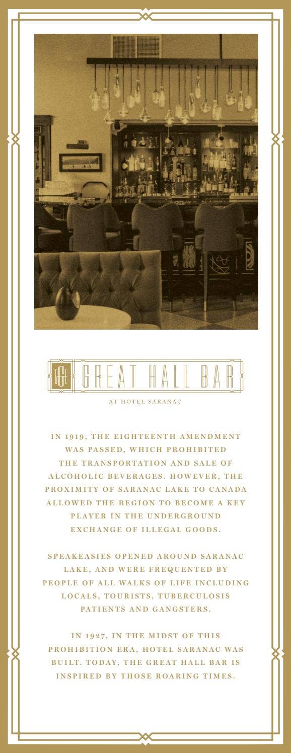Great Hall - Bar Menu by Roedel Companies - Issuu