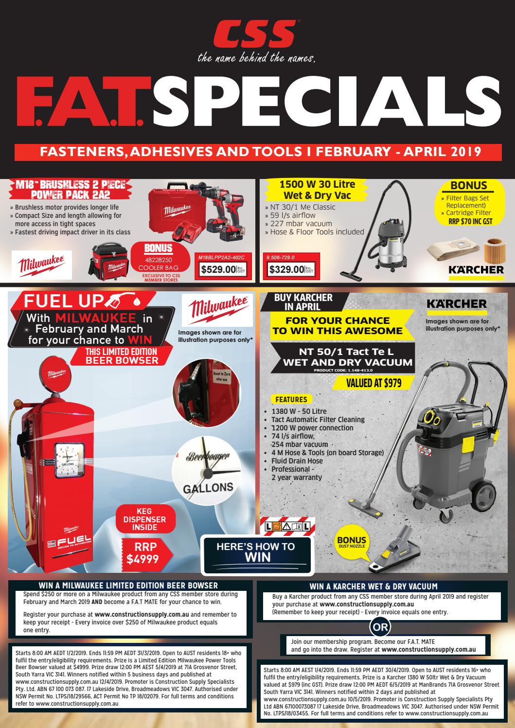 FAT SPECIALS FEB-APR 2019 by Engage Media - Issuu