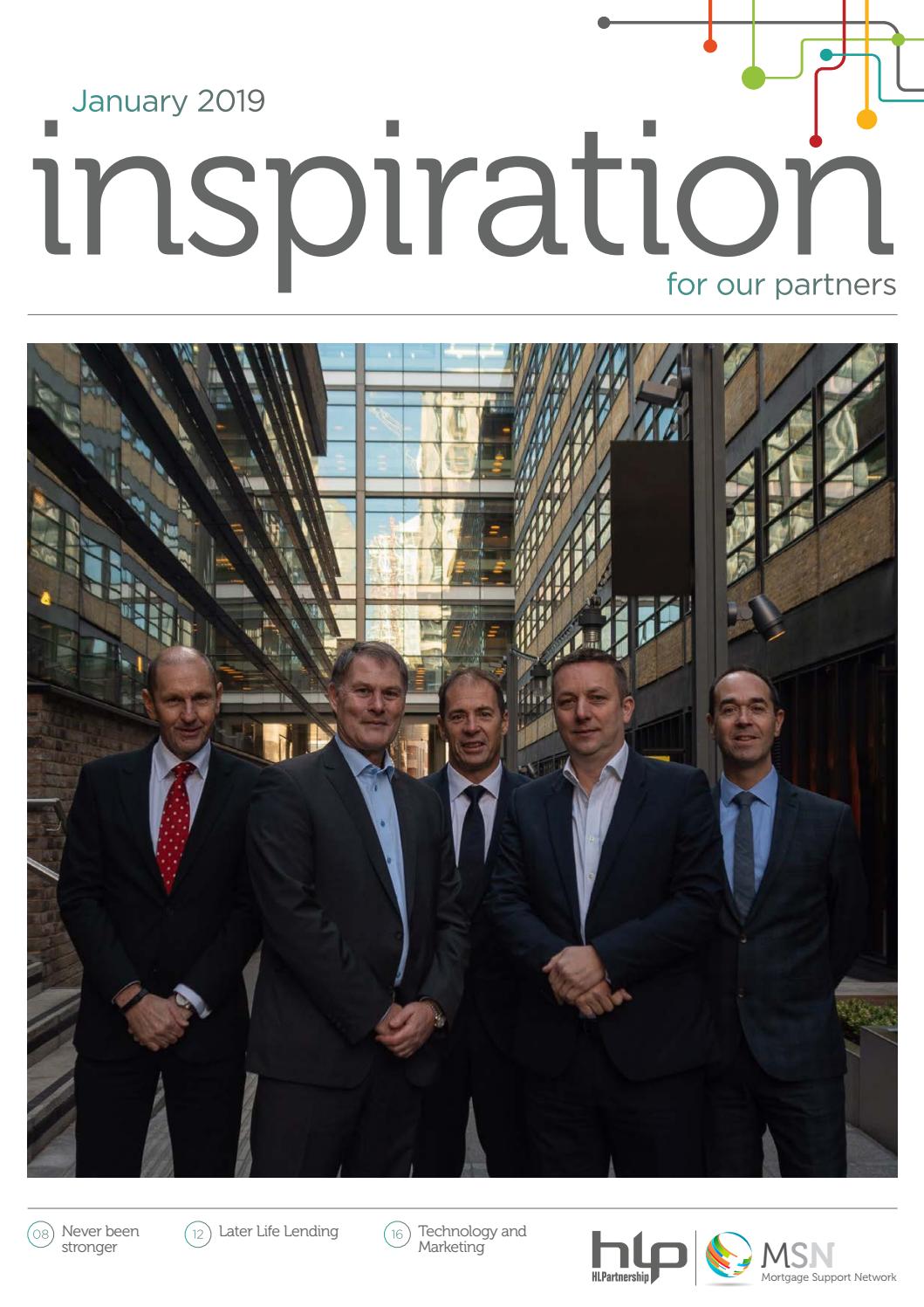 Inspiration Magazine - January 2019 by HLPartnership - Issuu