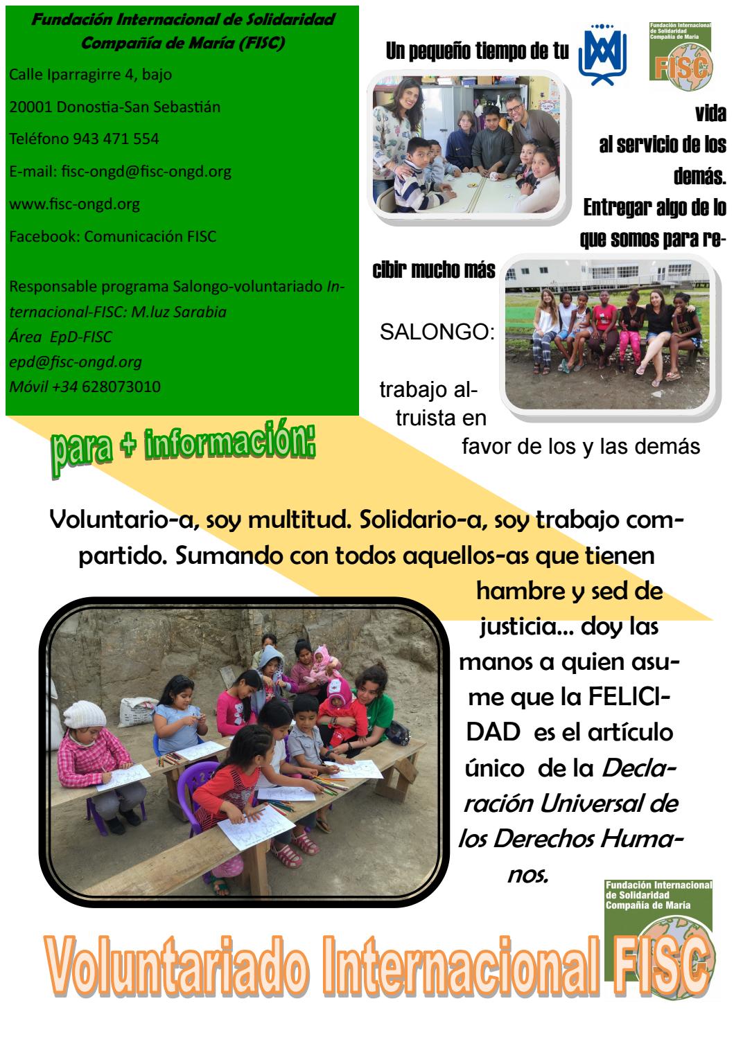 diptico salongo by CEAAAEC España - Issuu