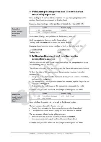 Study & Master Accounting Grade 10 Study Guide CAPS by Cambridge ...