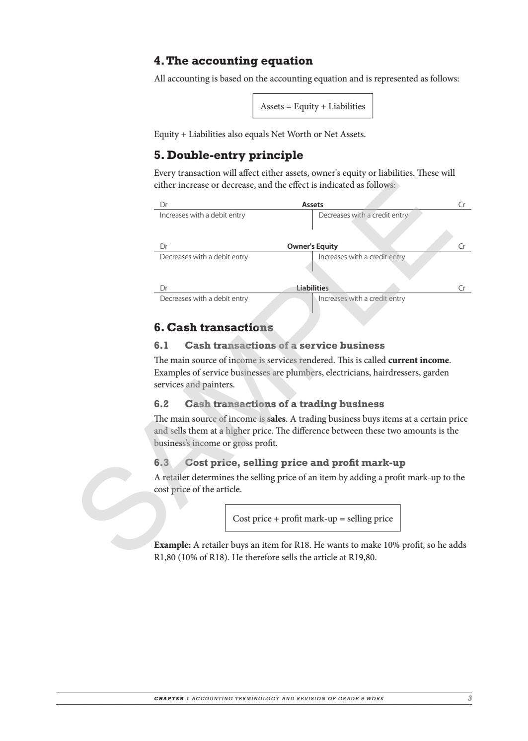 Study & Master Accounting Grade 10 Study Guide CAPS by Cambridge ...