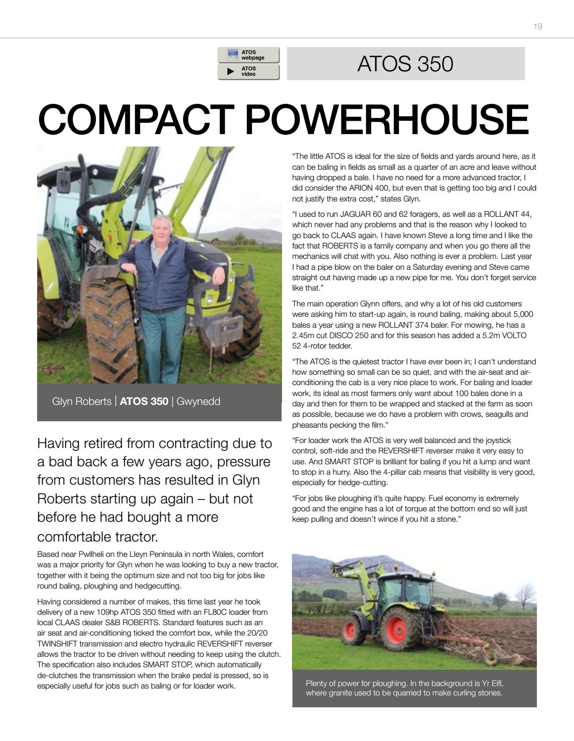 CLAAS customer feature: Glyn Roberts by CLAAS UK - Issuu