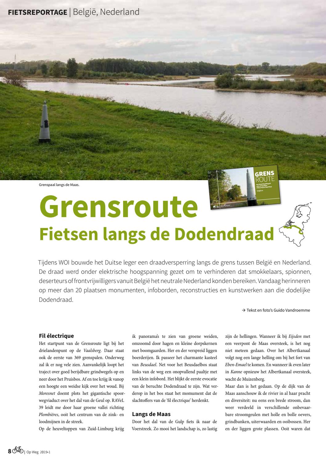 Grensroute, Fietsen langs de Dodendraad by Grote Routepaden - Issuu