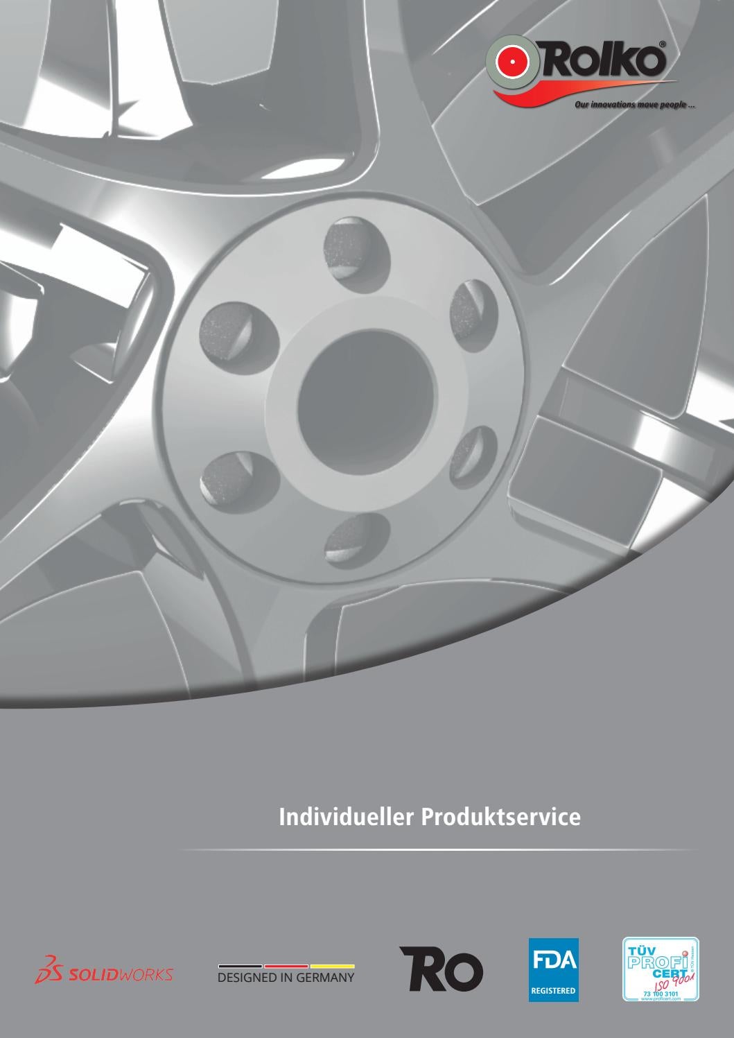 Individueller Produktservice von Rolko by Rolko Kohlgrüber GmbH - Issuu