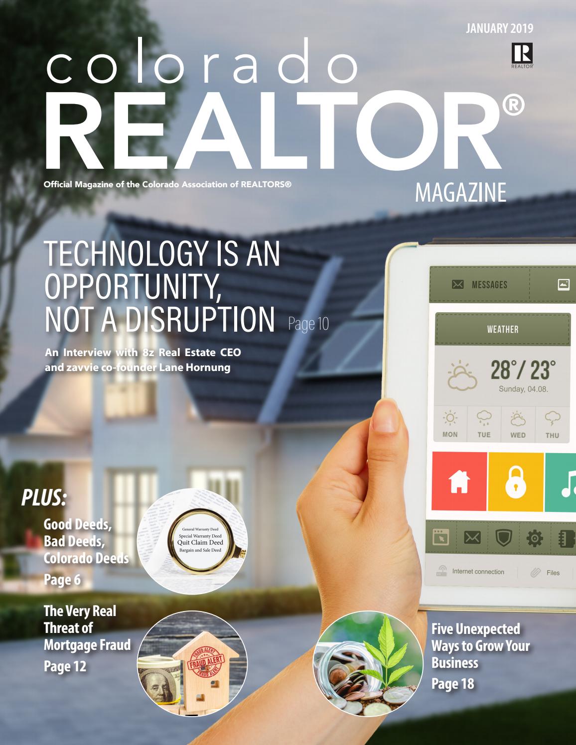 Colorado REALTOR Magazine - January 2019 by Colorado Association of ...
