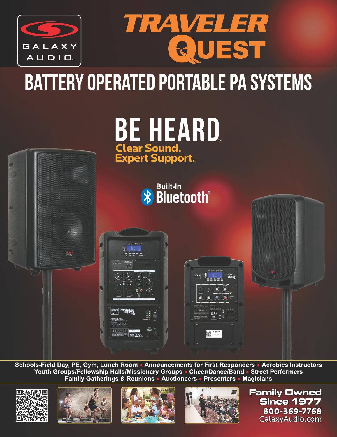 Galaxy Audio Traveler Quest Flyer 2018 by Galaxy Audio - Issuu