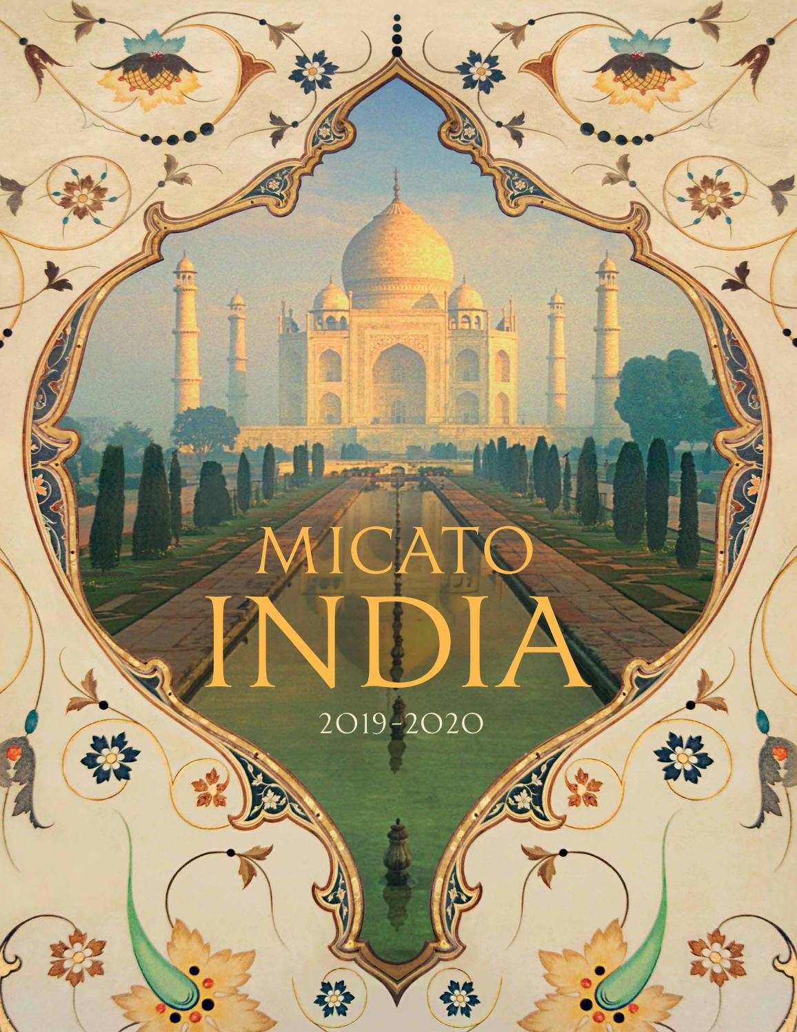 Micato India Brochure 2019 by micato.safaris1 - Issuu