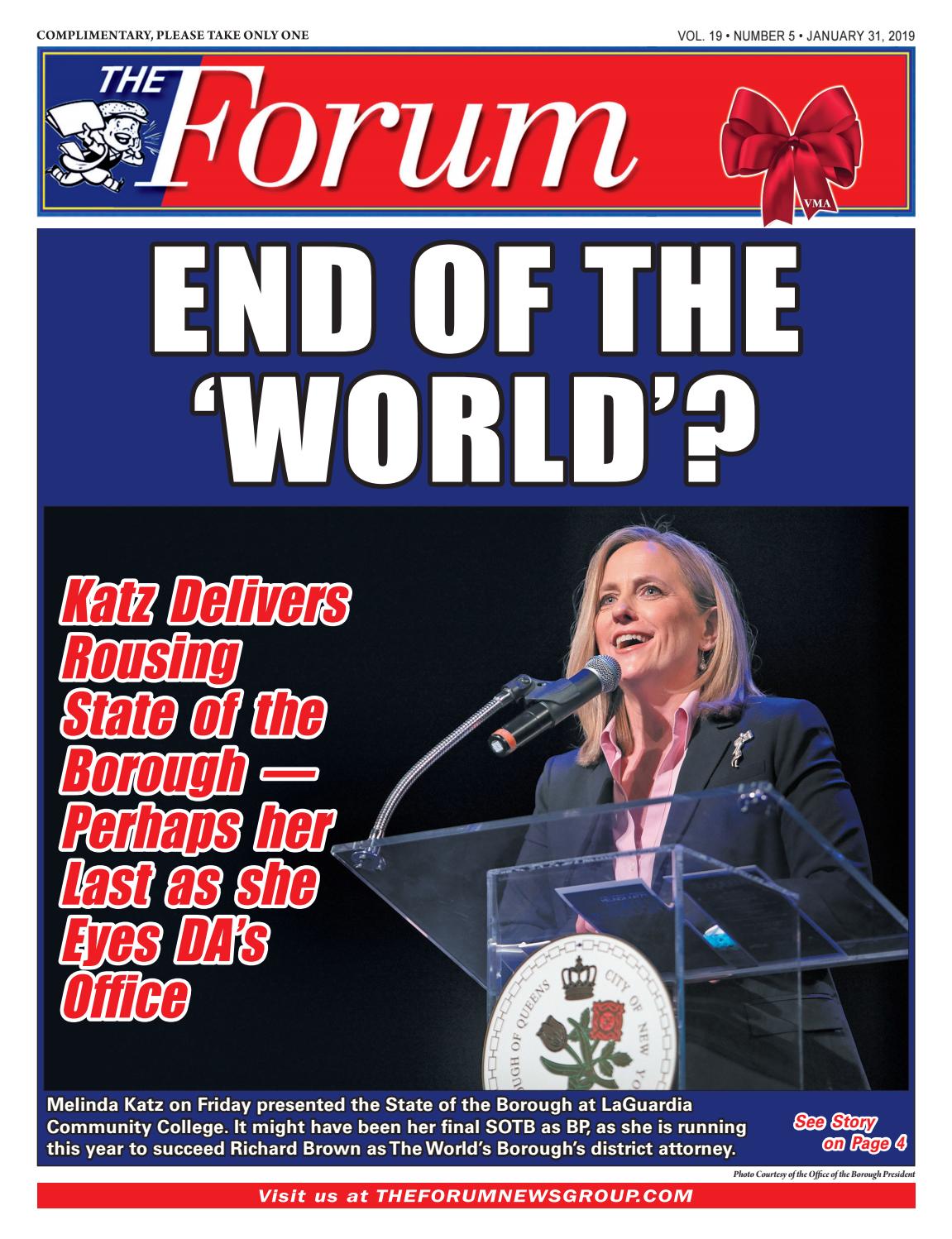 THE FORUM NEWSGROUP | JANUARY 31, 2019 by Mike Kurov - Issuu