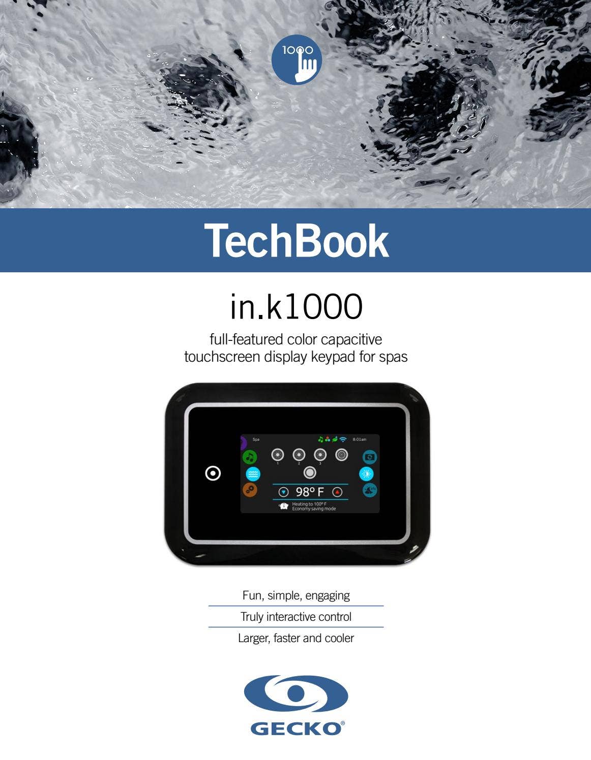 in.k1000 touch screen color keypad techbook by Gecko Marketing - Issuu