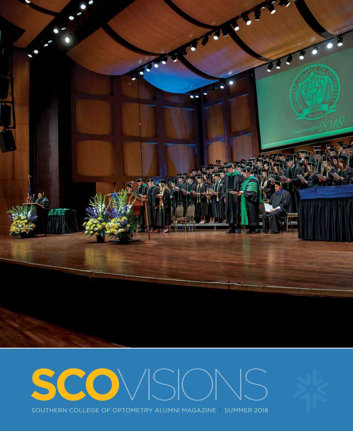 Visions Alumni Magazine - Summer 2018 by Southern College of Optometry ...