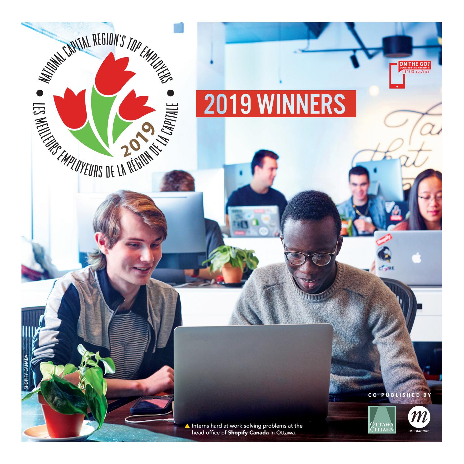 National Capital Region's Top Employers (2019) by Canada's Top 100 ...