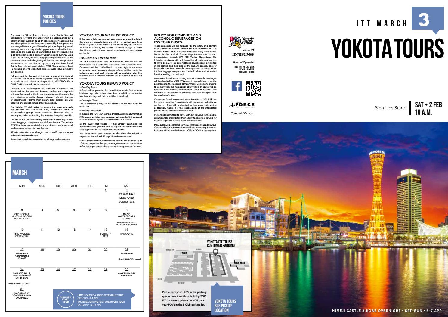 ITT Trips & Tours Brochure | March 2019 by yokotafss - Issuu