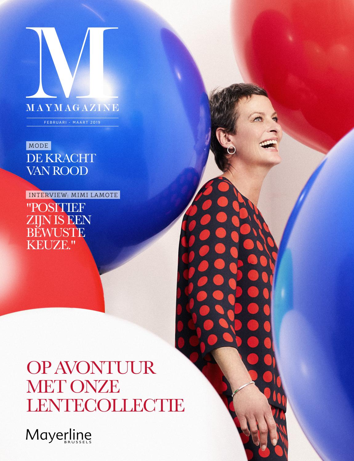 MAYERLINE — Maymagazine Februari/Maart 2019 by BeContent - Issuu