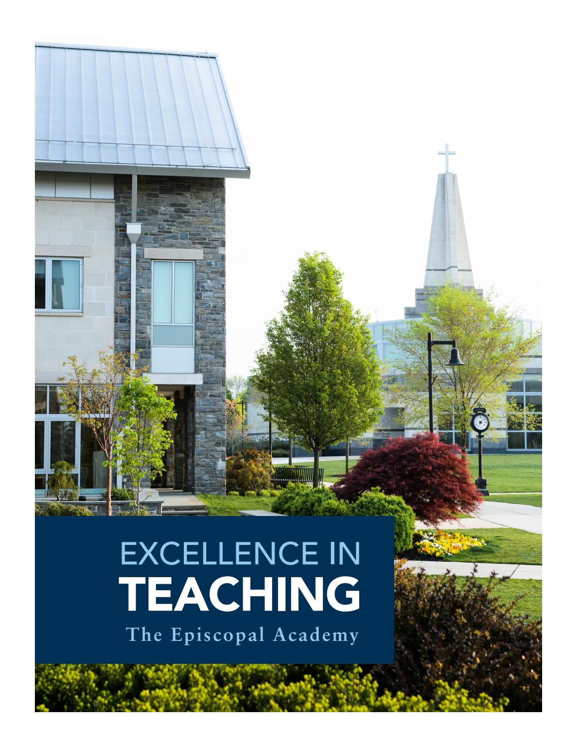 Excellence in Teaching by The Episcopal Academy - Issuu
