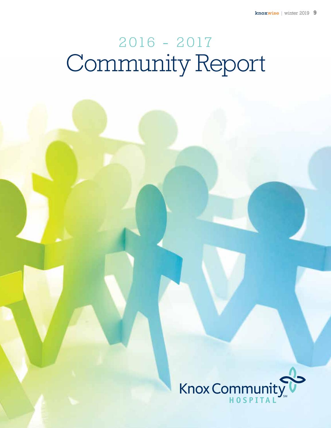 Knox Community Hospital 2016 - 2017 Community Report by Knox Marketing ...